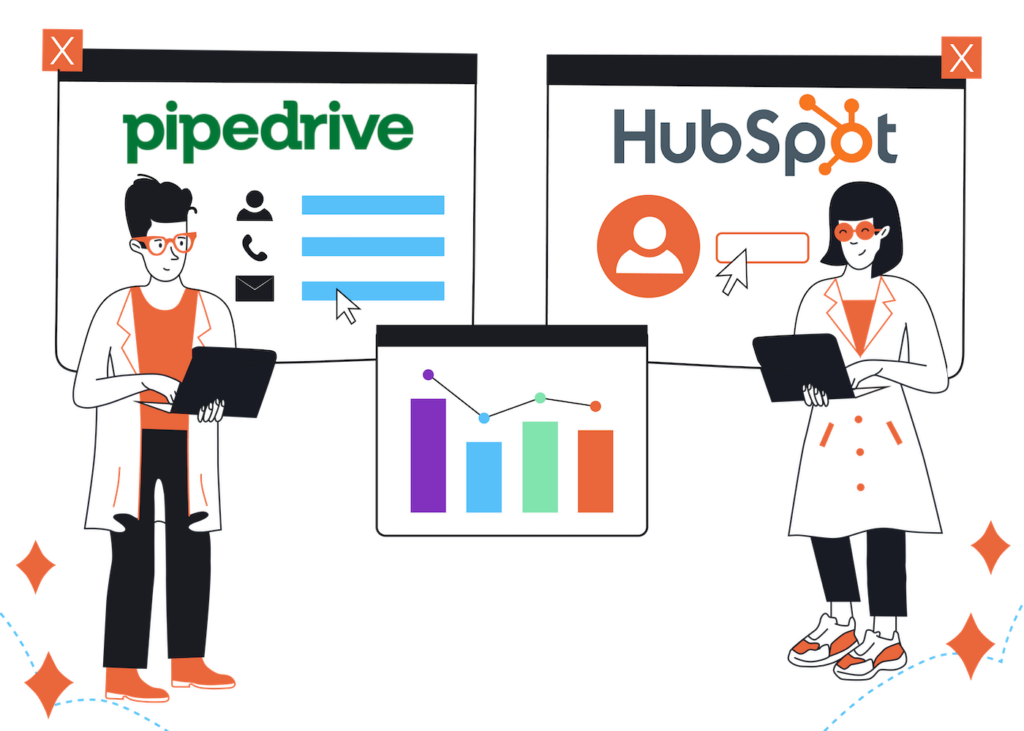 Pipedrive vs HubSpot Detailed Comparison 2025