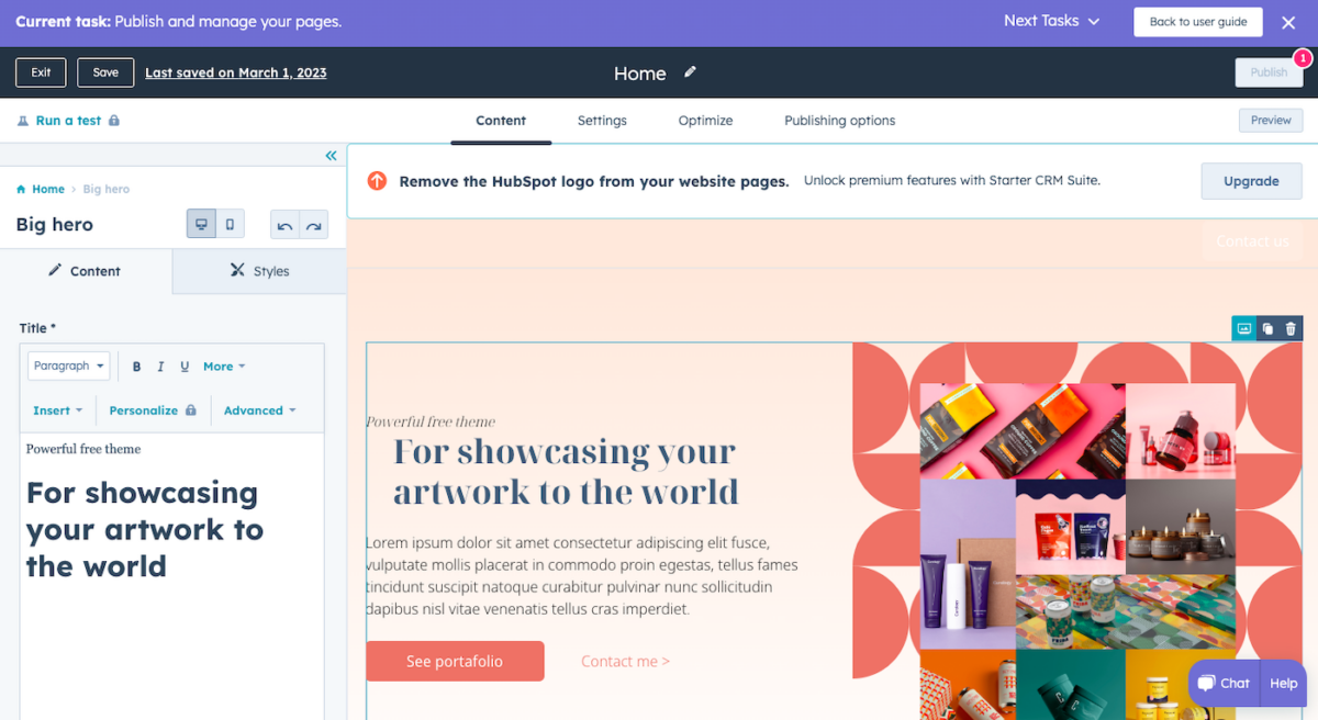 HubSpot CMS Review: How Good is HubSpot's Website Builder?