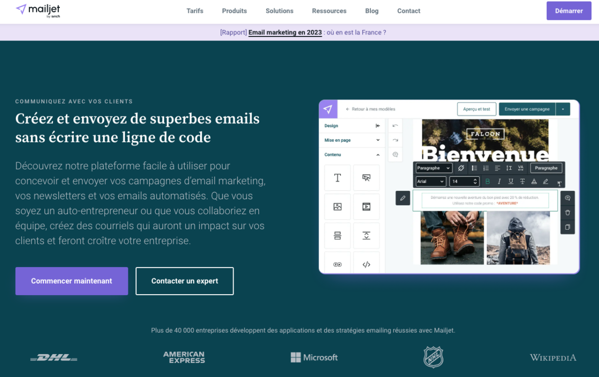 Les 5 meilleurs logiciels emailing français
