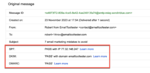 Email authentication check (SPF, DKIM, DMARC): The easiest way