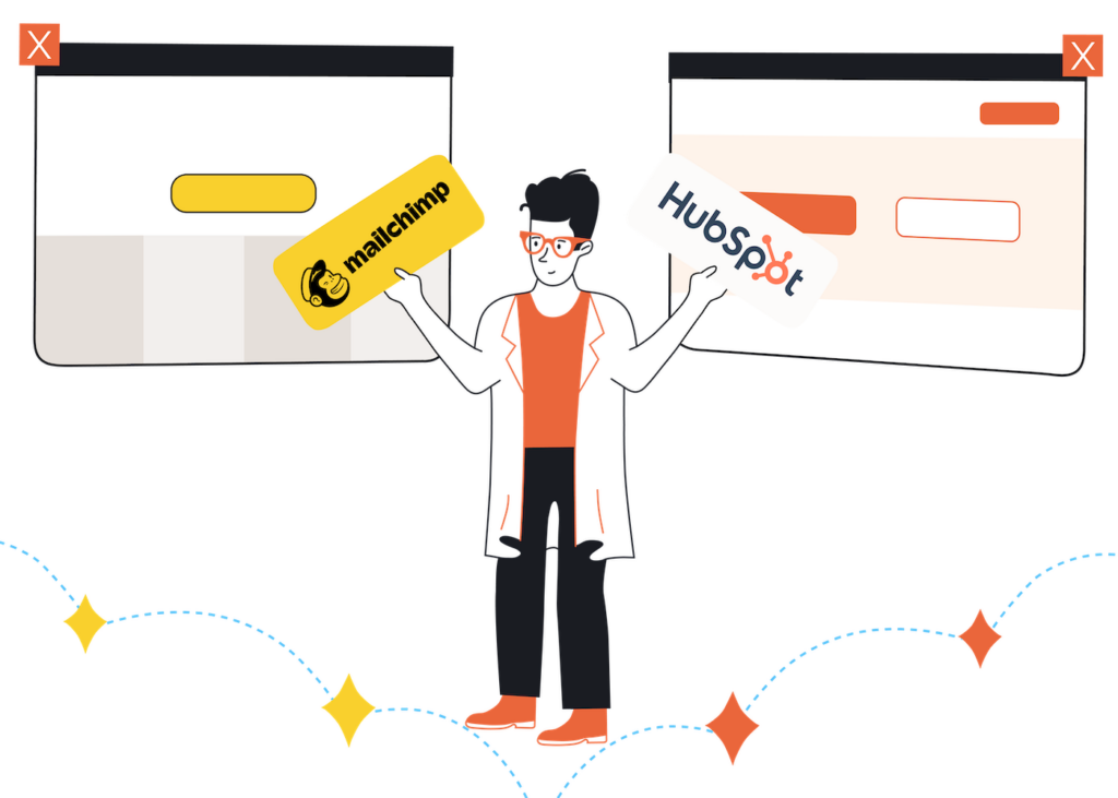 Hubspot vs Mailchimp: Which Email Tool to use in 2025